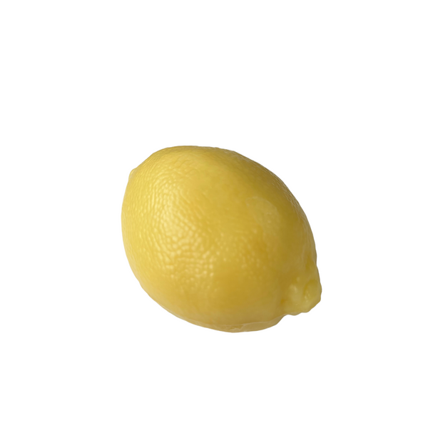 125G Lemon or Citron Shape French Soap Bar - Chateau du Savon Ltd.